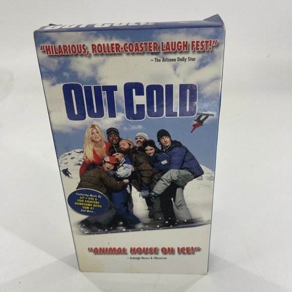 Media | Out Cold Vhs Vcr Tape Movie Jason London Lee Majors Pg13 Used ...